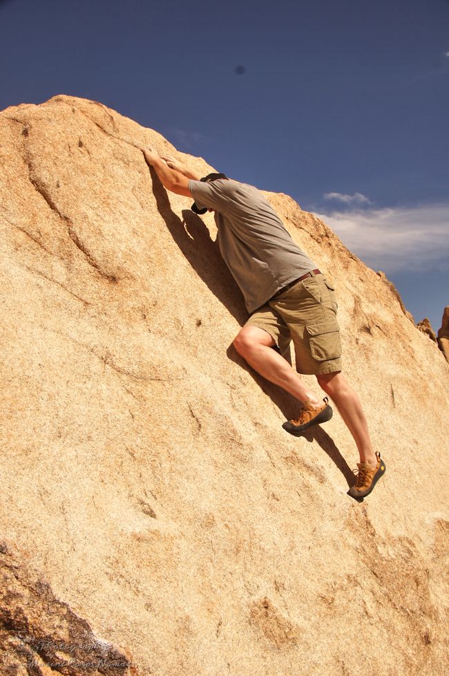 Bouldering: Pixie Boulder - Marine Corps Nomads