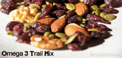 Gluten Free Omega 3 Trail Mix Recipe - Marine Corps Nomads